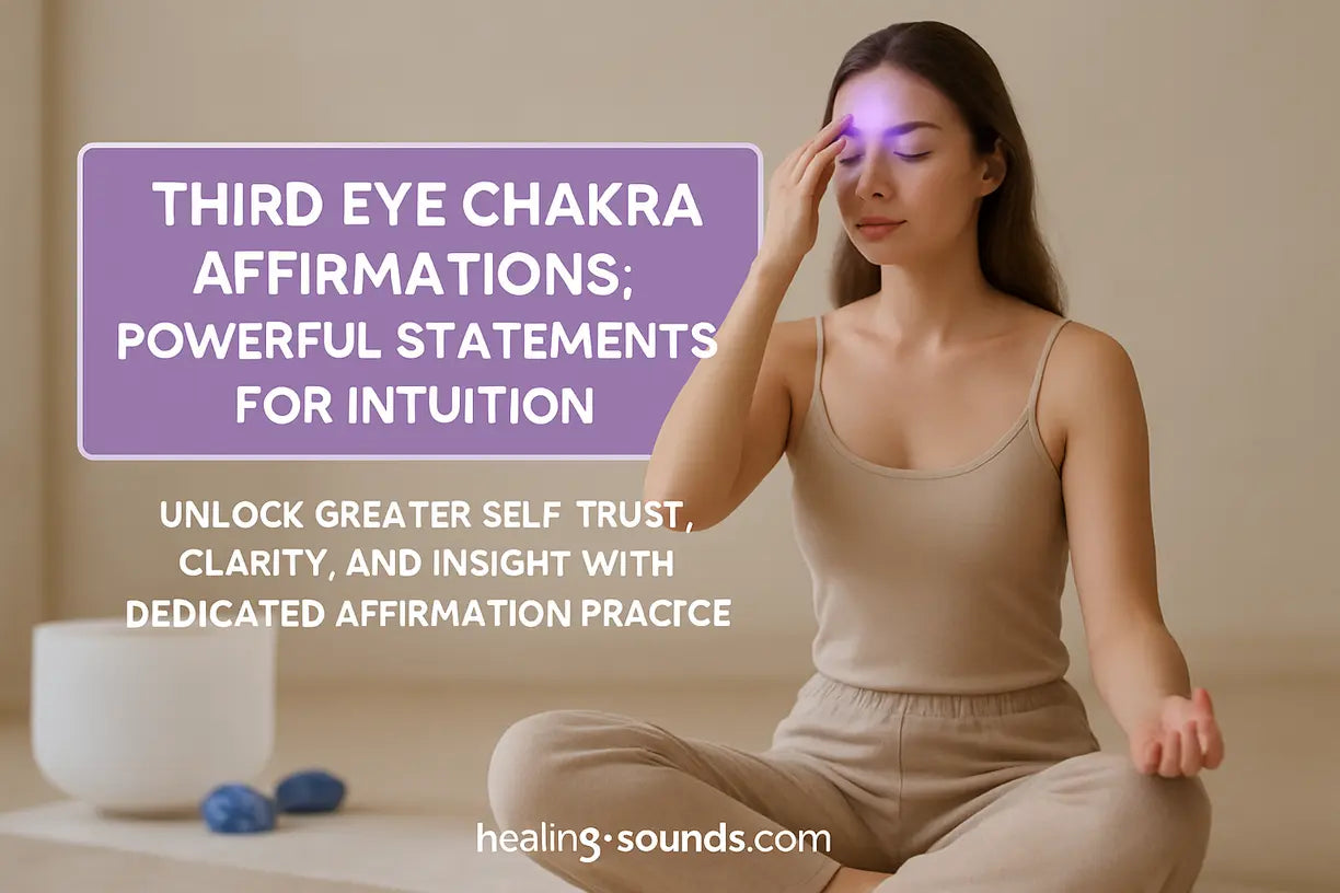 Third Eye Chakra Affirmations: Boost Your Intuition and Clarity