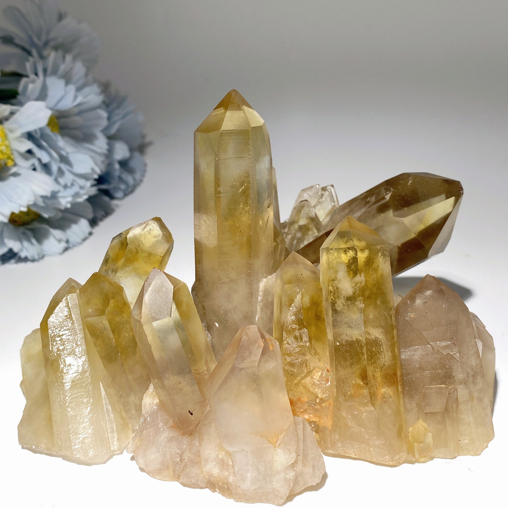 Citrine Crystal Clusters 2-4in | Healing Sounds