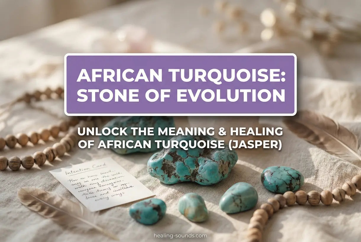 African Turquoise Meaning & Benefits – Stone of Evolution Jasper Guide