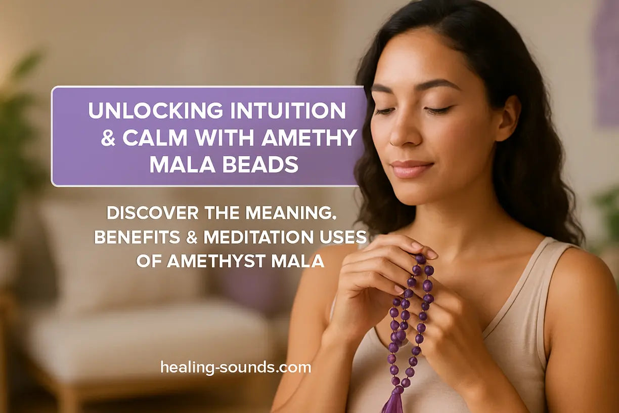 Amethyst Mala: Meaning, Benefits, and How To Use Mala Beads