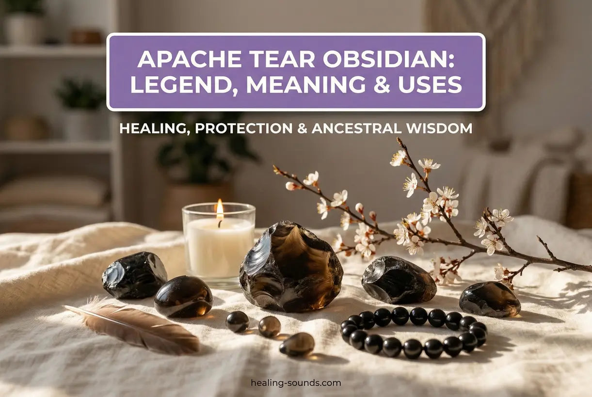 Apache Tear Obsidian: Meaning, Legend & Powerful Uses