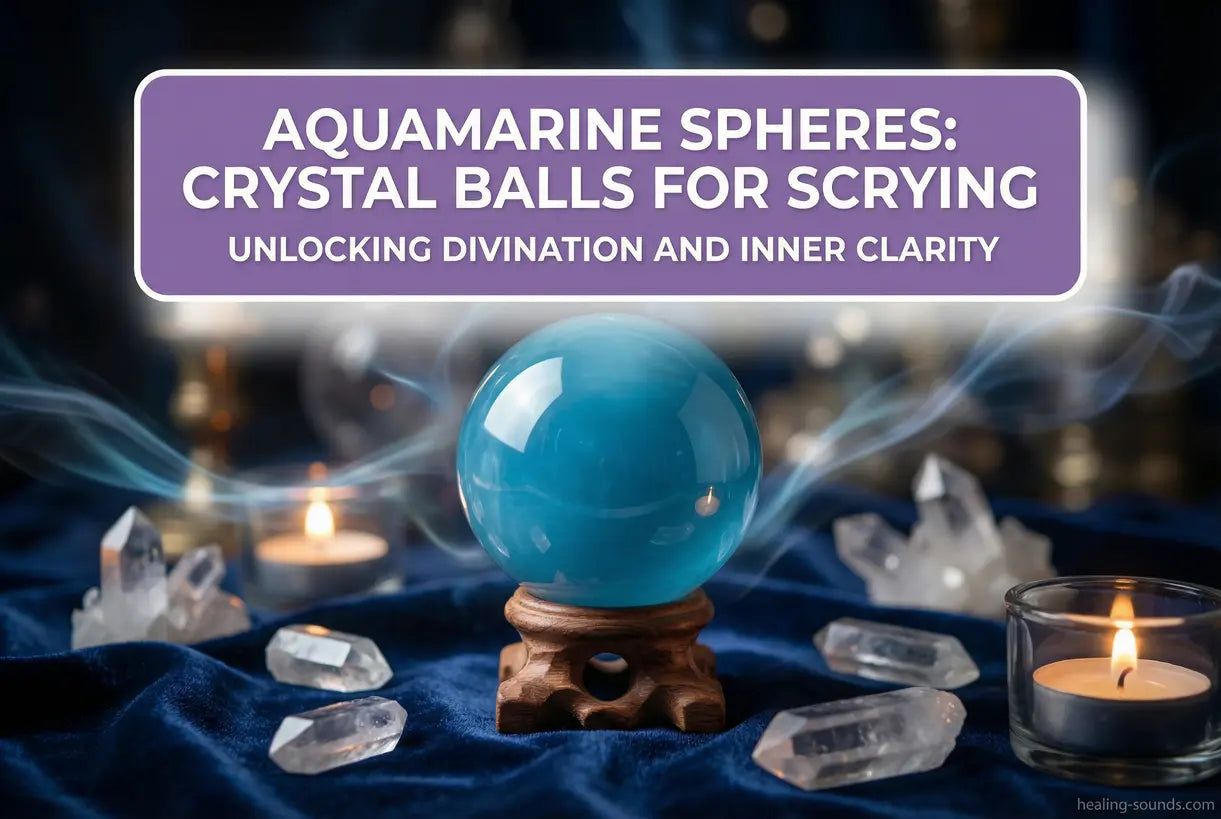 Aquamarine Sphere Scrying Guide – Meaning & Crystal Ball Uses