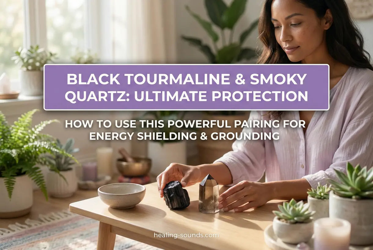 Black Tourmaline and Smoky Quartz: Powerful Protection Pair