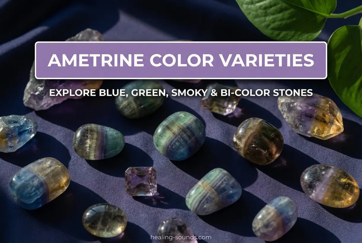 Blue Ametrine & Color Varieties: Complete Guide to Rare Stones