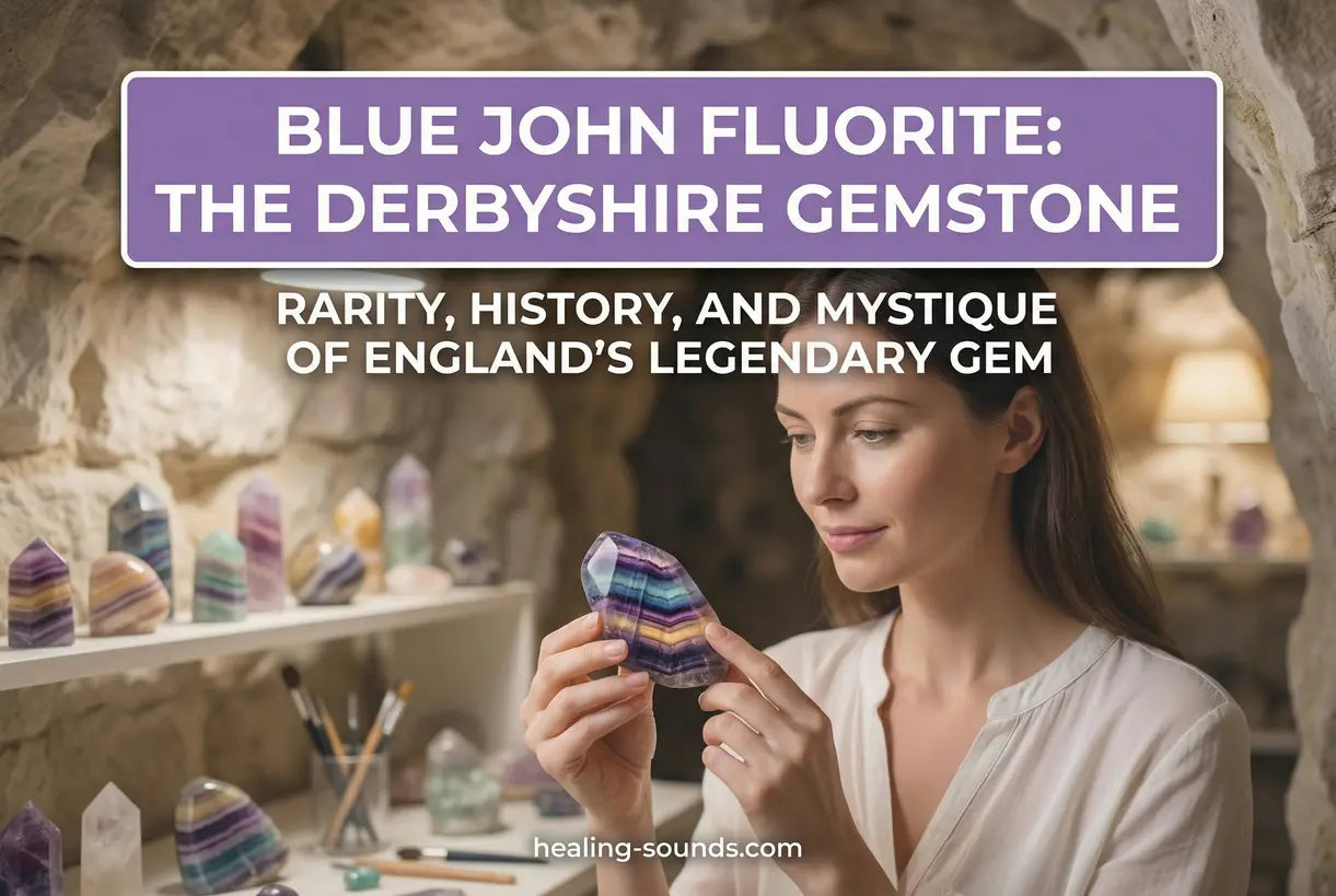 Blue John Fluorite: Derbyshire Gemstone Facts & English Fluorite