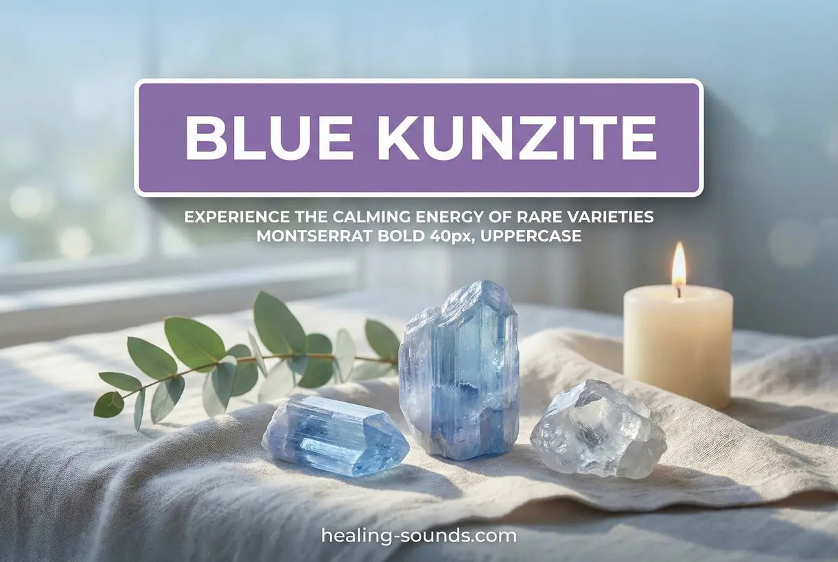 Blue Kunzite Varieties & Calming Energy Explained