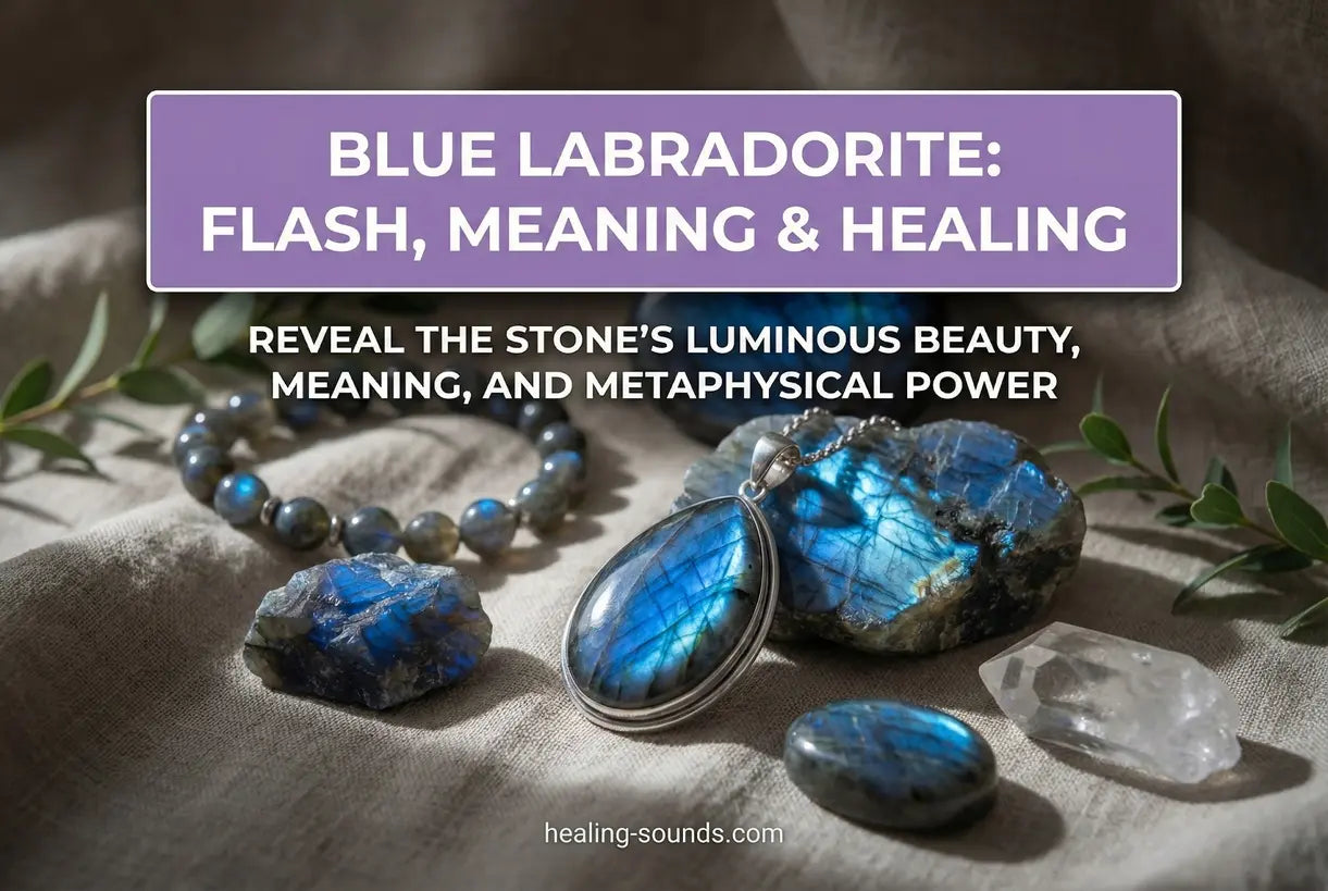 Blue Labradorite Meaning, Flash & Healing | Comprehensive Guide