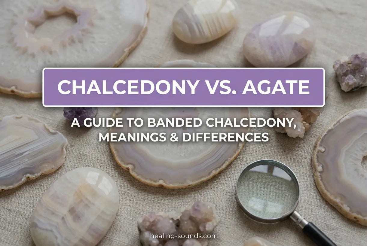 Chalcedony Agate Guide: Banded, Types & Healing Differences