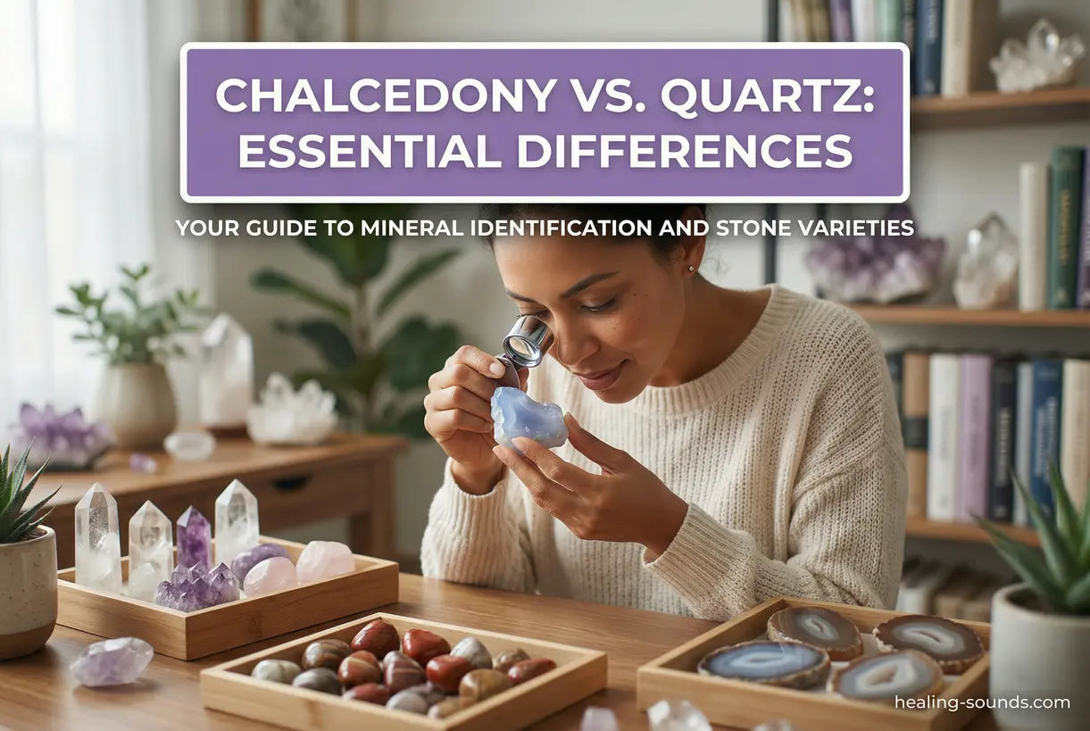Chalcedony and Quartz Guide: Differences & Identification Tips