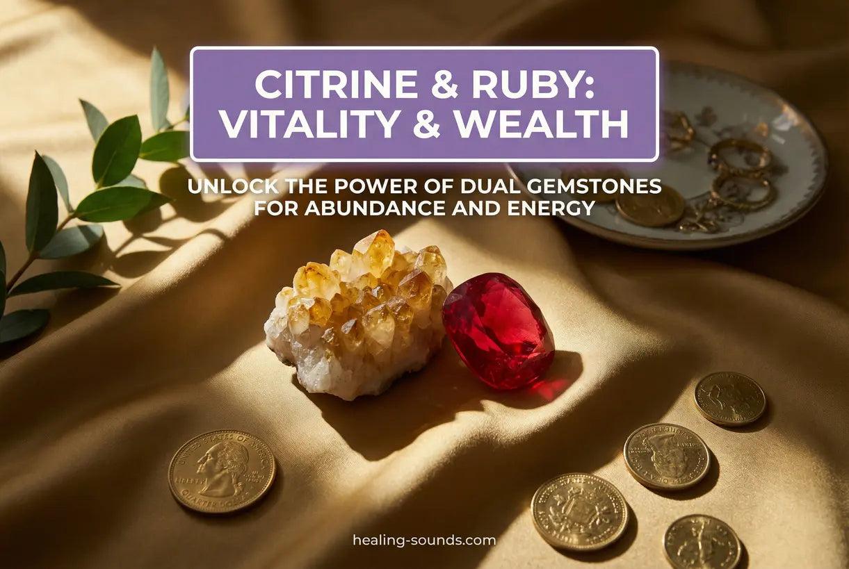 Citrine and Ruby: Wealth, Vitality & Spiritual Power Guide