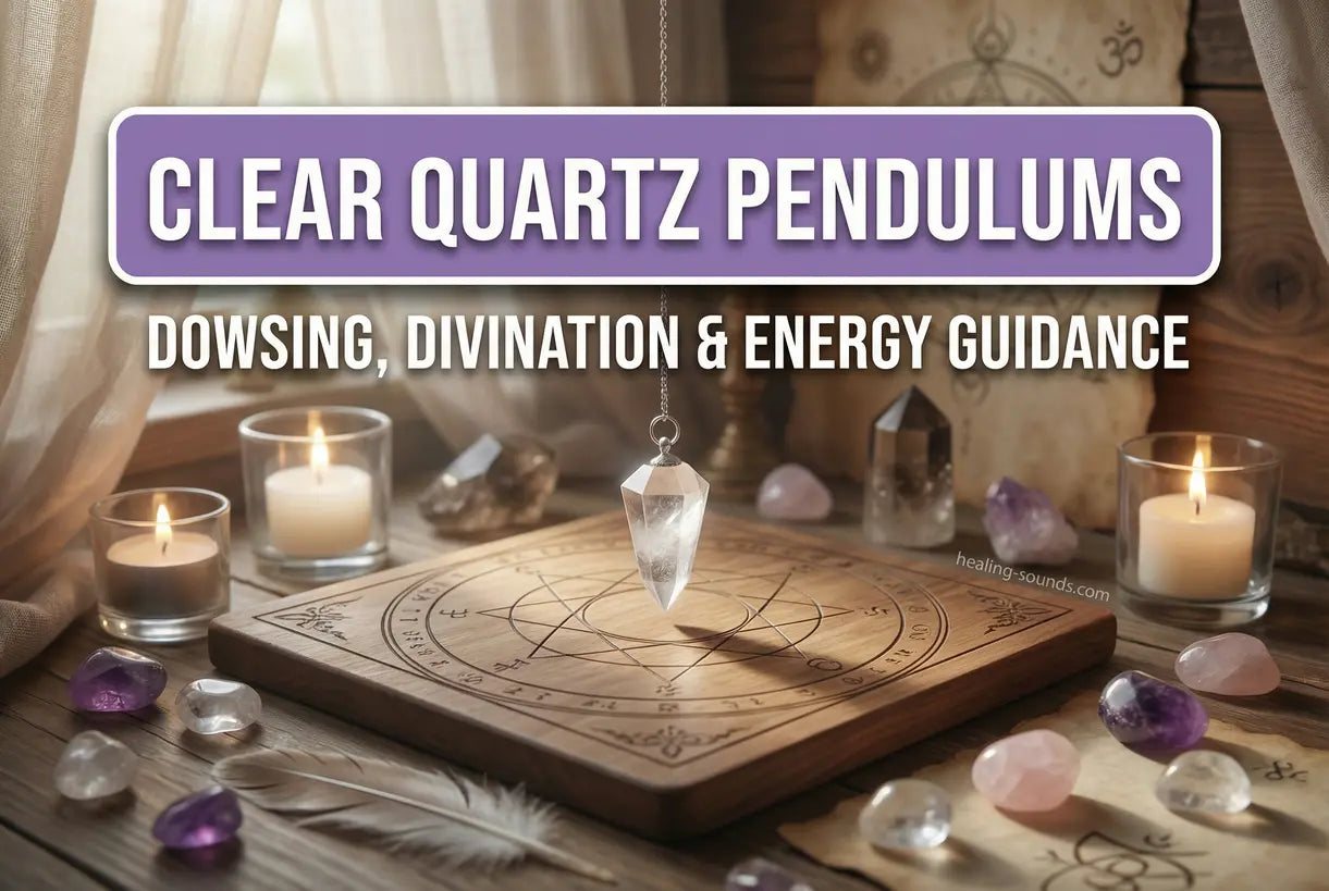 Clear Quartz Pendulum: Dowsing, Divination & Spiritual Uses