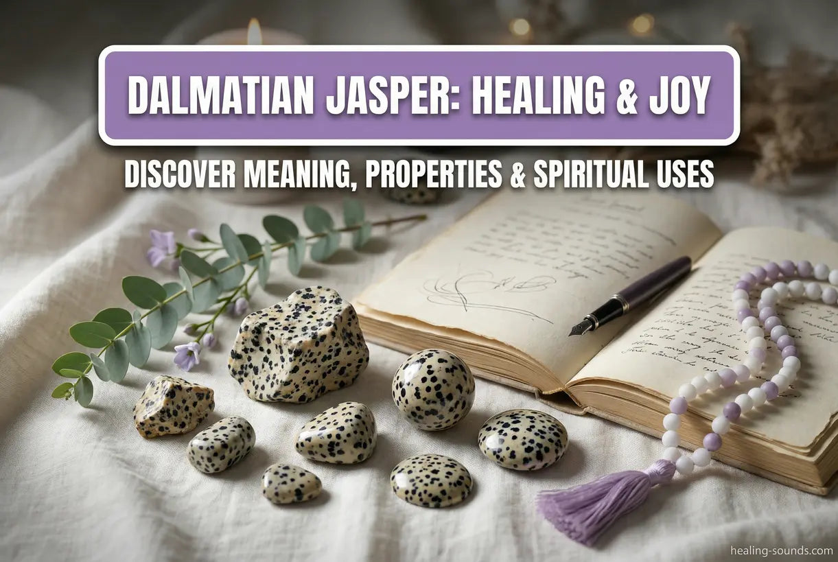 Dalmatian Jasper: Meaning, Healing Properties & Spiritual Uses
