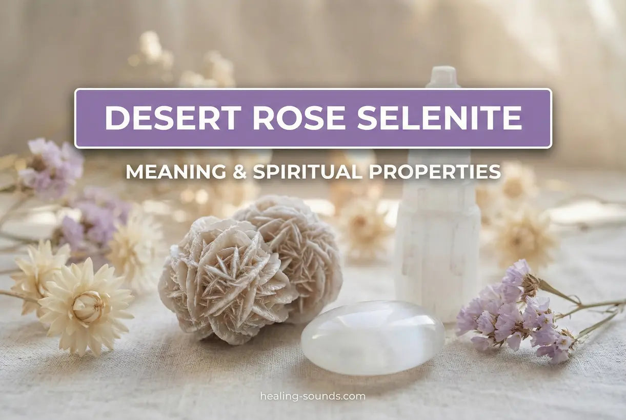 Desert Rose Selenite: Meaning, Healing, and Spiritual Properties