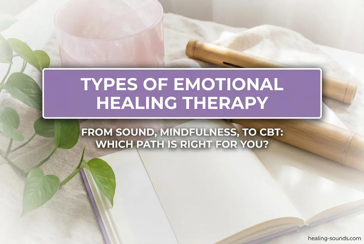 Emotional Healing Therapy Guide: Sound Healing, CBT & More