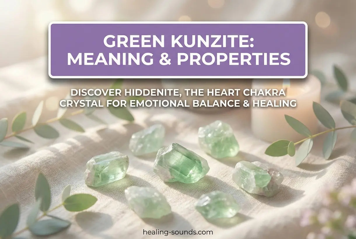 Green Kunzite (Hiddenite): Meaning, Properties & Healing Uses