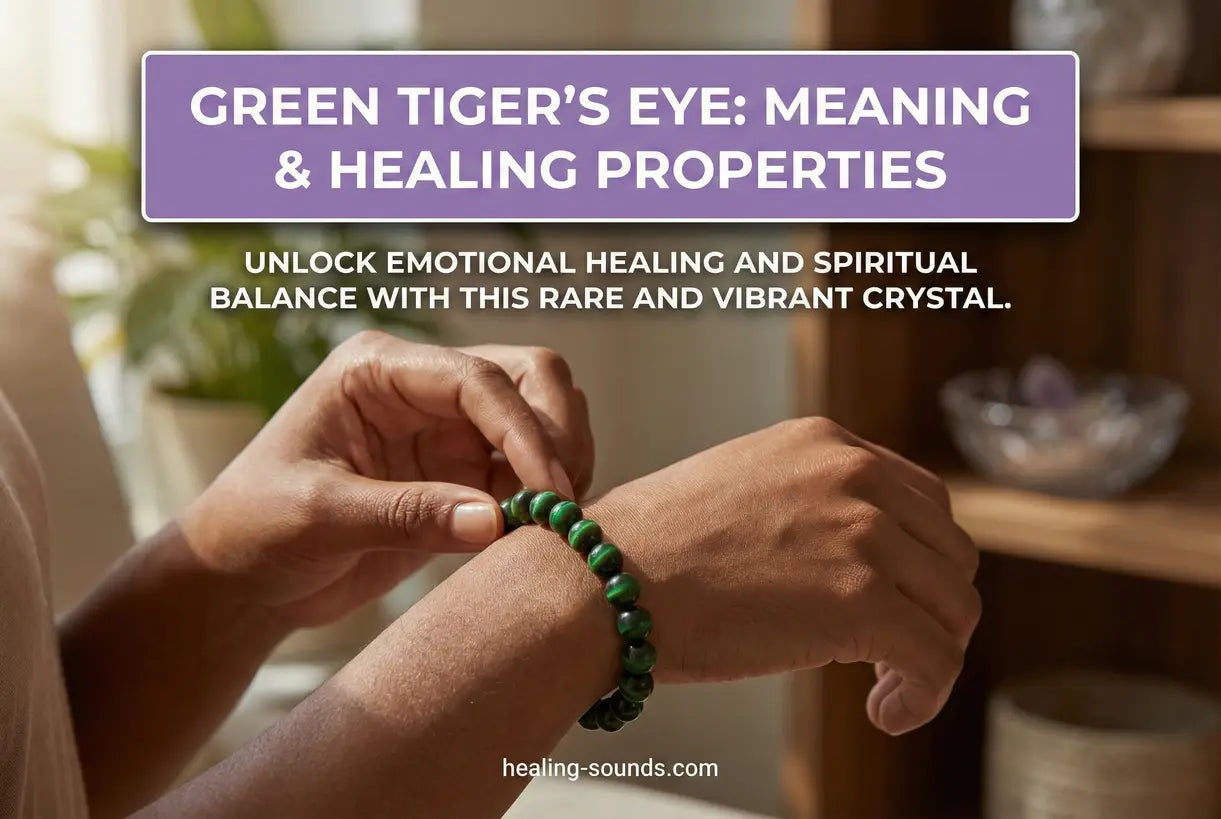 Green Tigers Eye Meaning, Healing & Benefits Guide