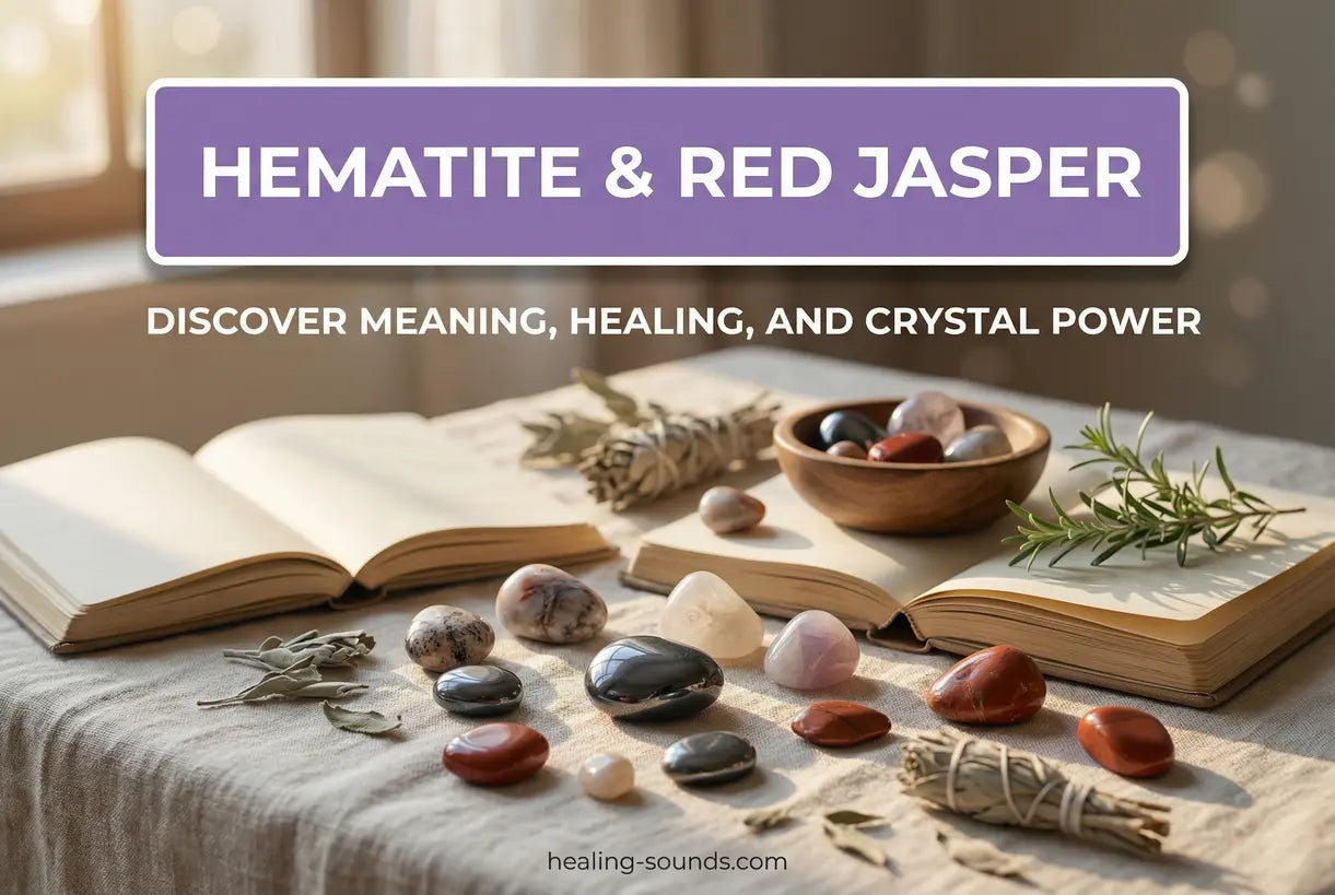 Hematite and Red Jasper Meaning & Healing Combination Guide