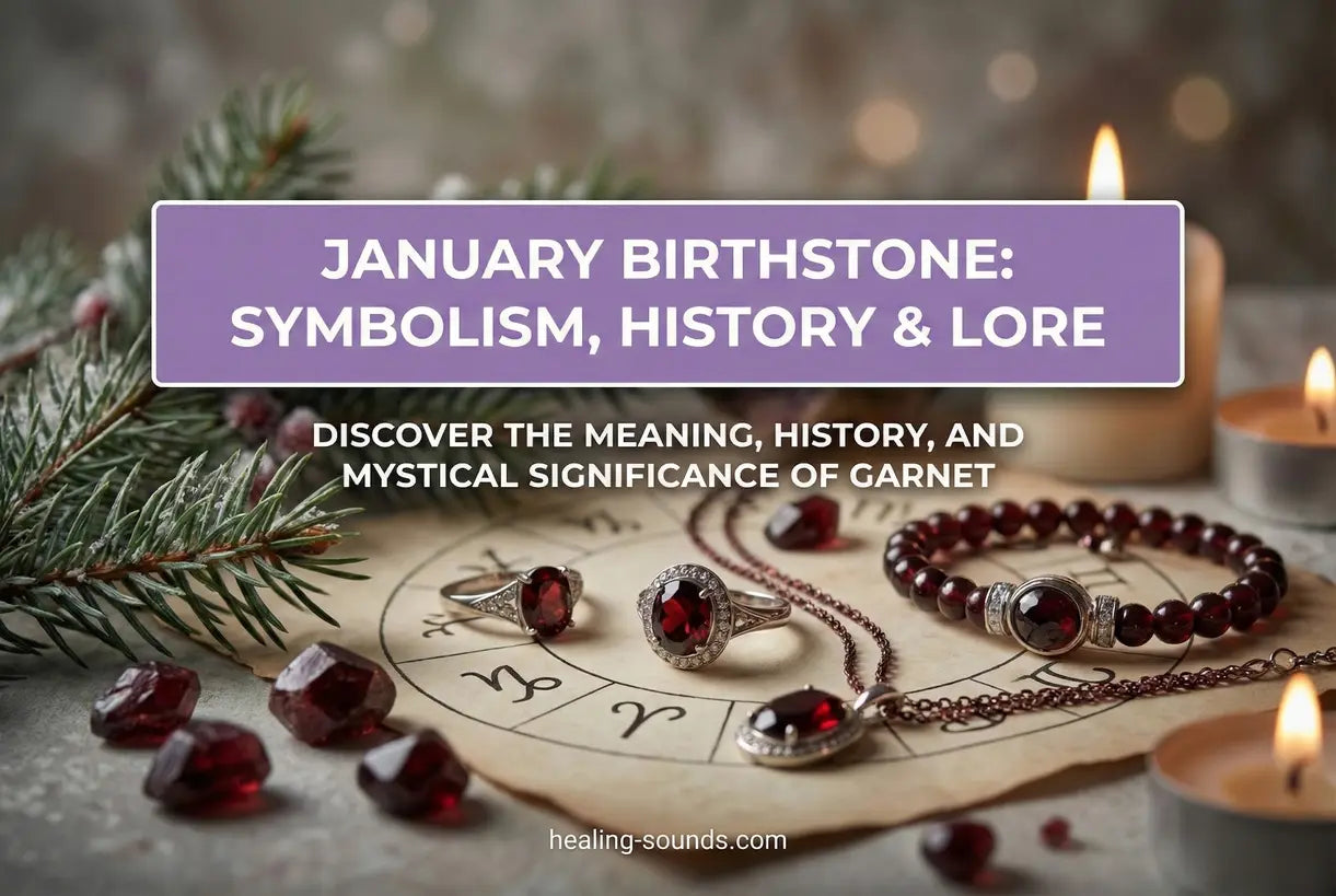 January Birthstone Guide: Symbolism, Meaning & Garnet History