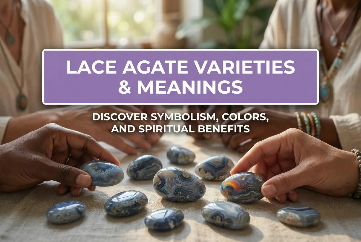 Lace Agate Varieties & Meanings – Patterns & Symbolism