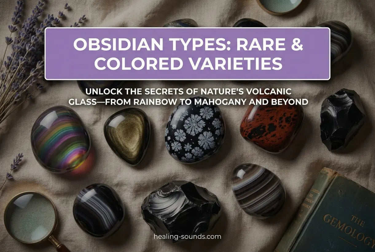 Obsidian Types: Discover Rare & Colored Varieties Explained