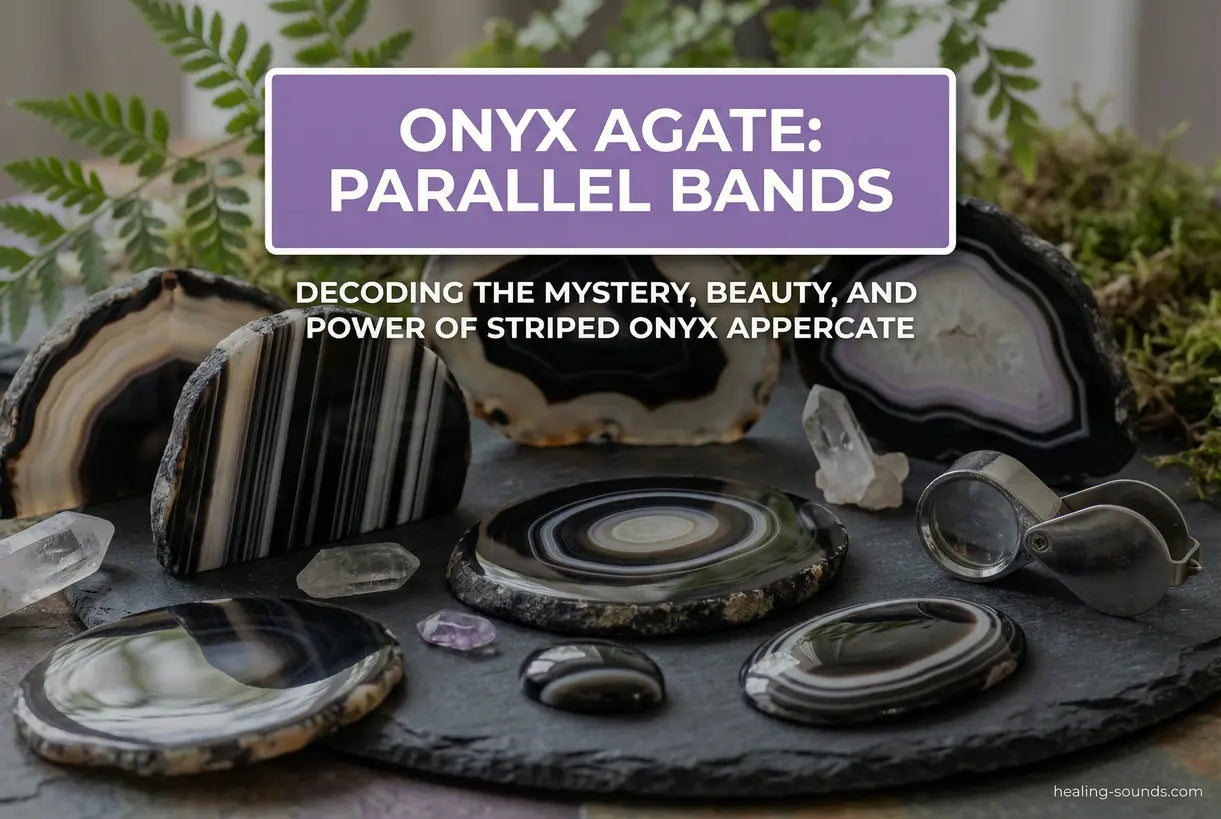 Onyx Agate: Meaning, Benefits & Parallel Bands Explained