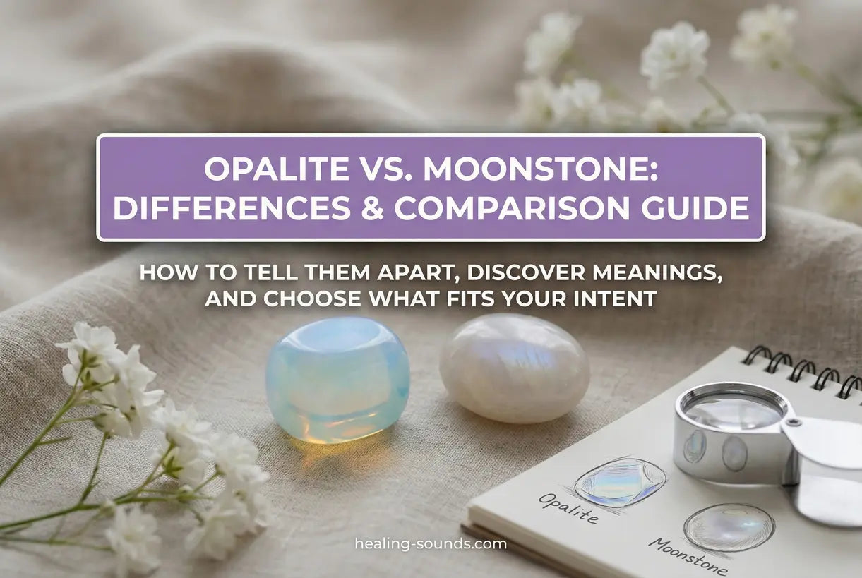 Opalite and Moonstone: Key Differences & Meanings Explained