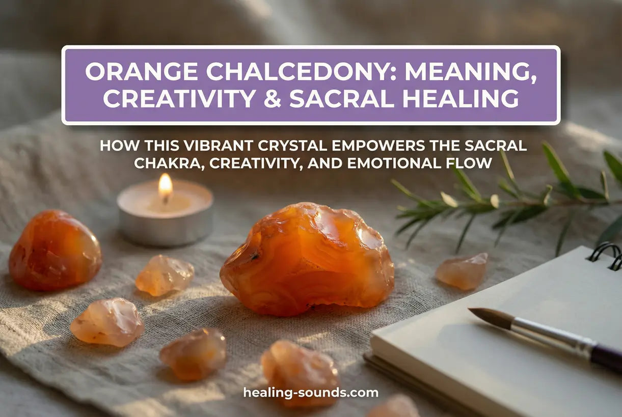 Orange Chalcedony: Meaning, Properties & Sacral Healing