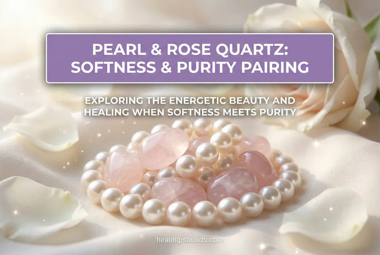 Pearl and Rose Quartz Guide: Softness, Purity & Healing