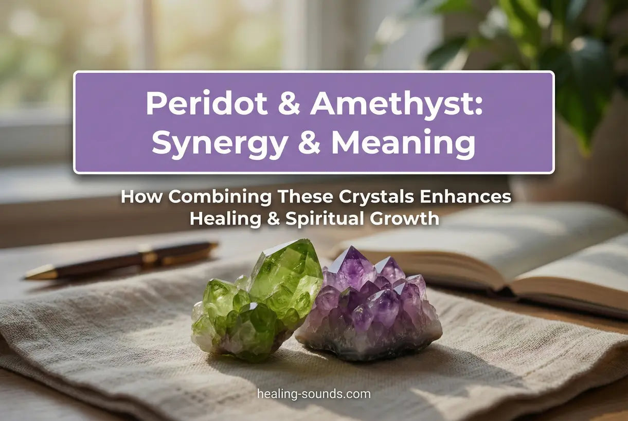Peridot and Amethyst: Meaning, Benefits & Crystal Synergy Guide