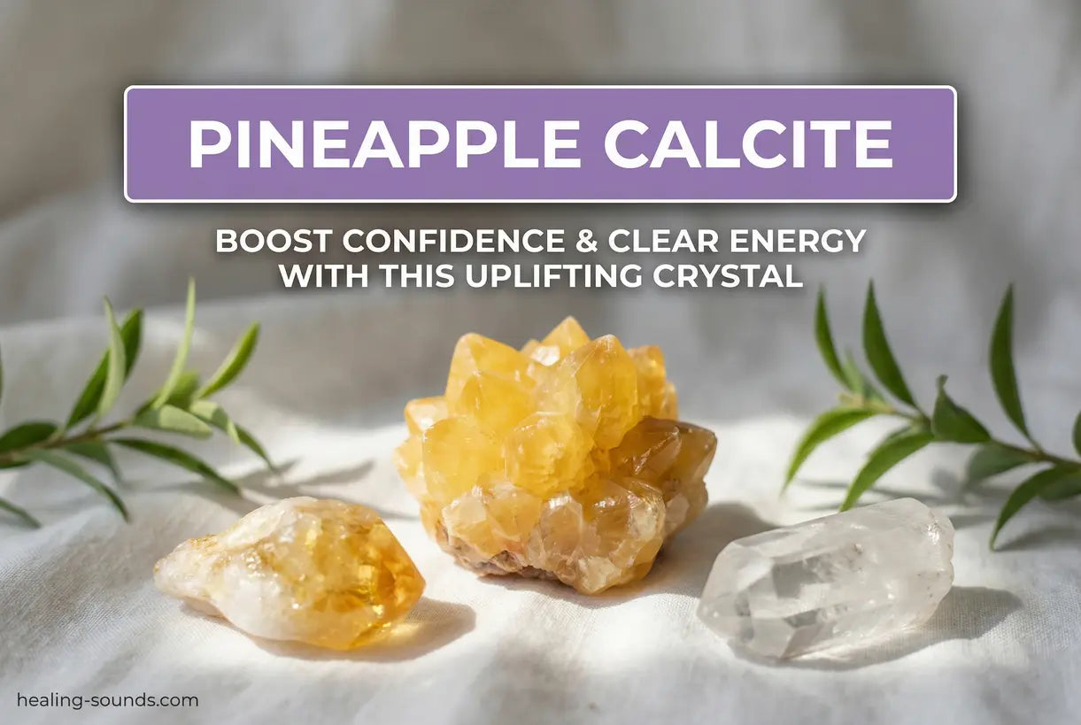Pineapple Calcite: Properties, Meaning & Healing Benefits