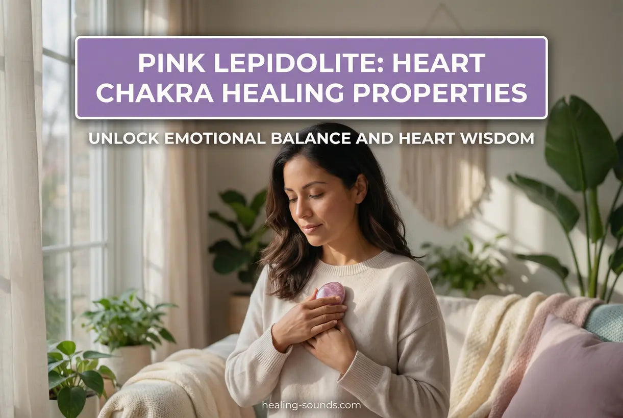 Pink Lepidolite: Heart Chakra Healing, Meaning & Properties