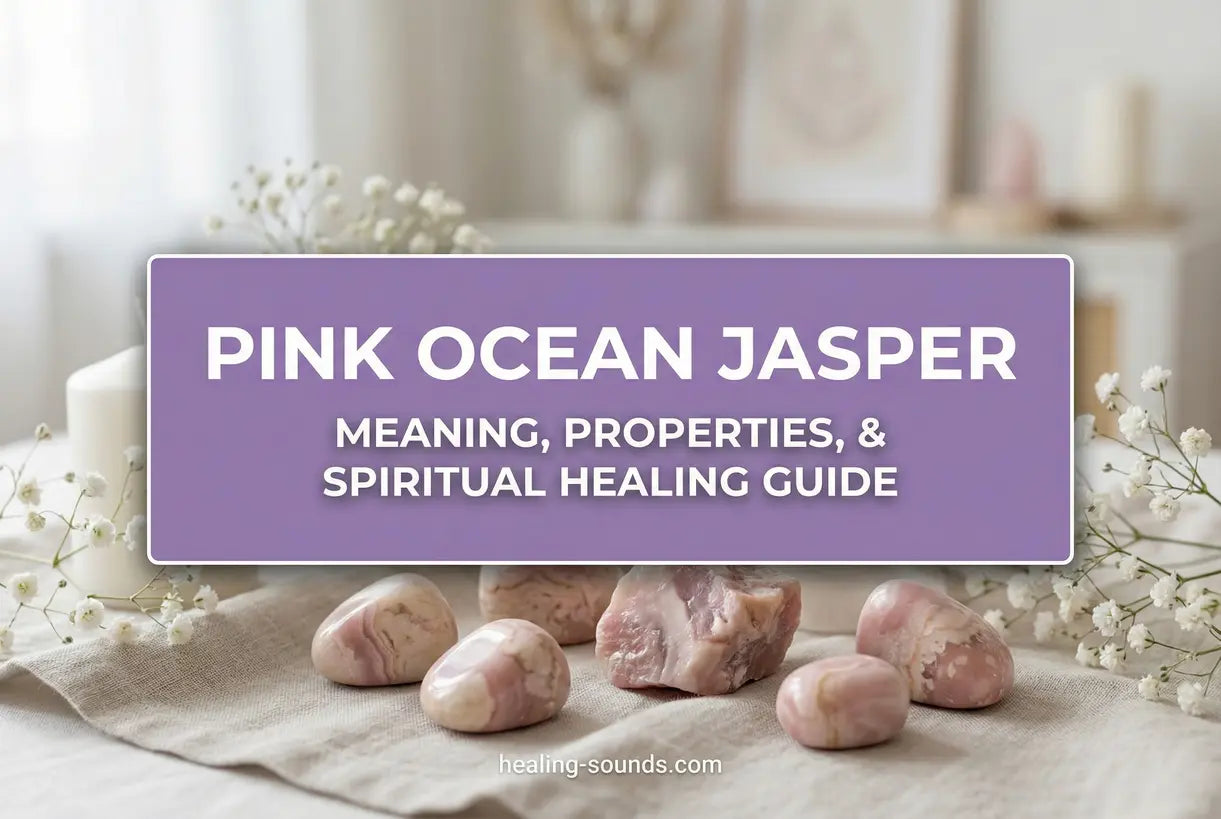 Pink Ocean Jasper Meaning & Properties: Healing Crystal Guide