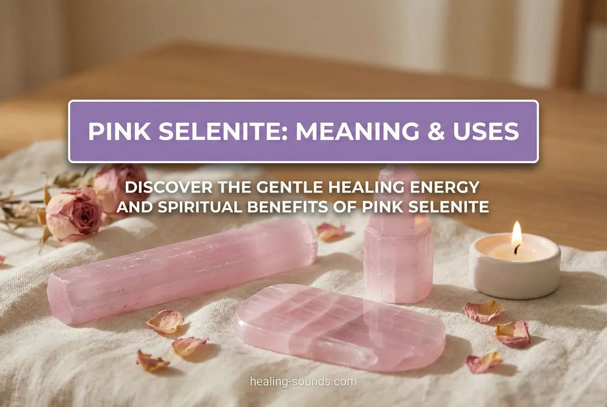 Pink Selenite Meaning & Uses – Healing Properties & Spiritual Guide