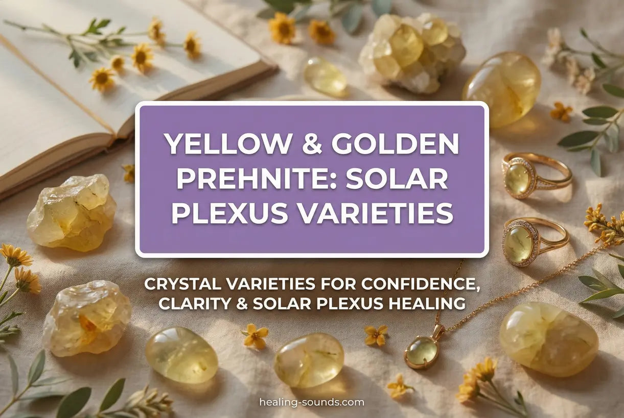 Prehnite Yellow Benefits & Solar Plexus Power | Golden Prehnite Guide