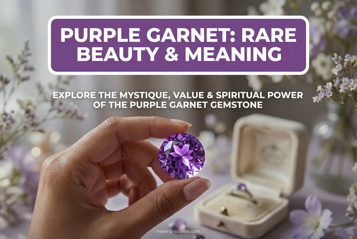 Purple Garnet: Rarity, Meaning, Benefits & Value Guide