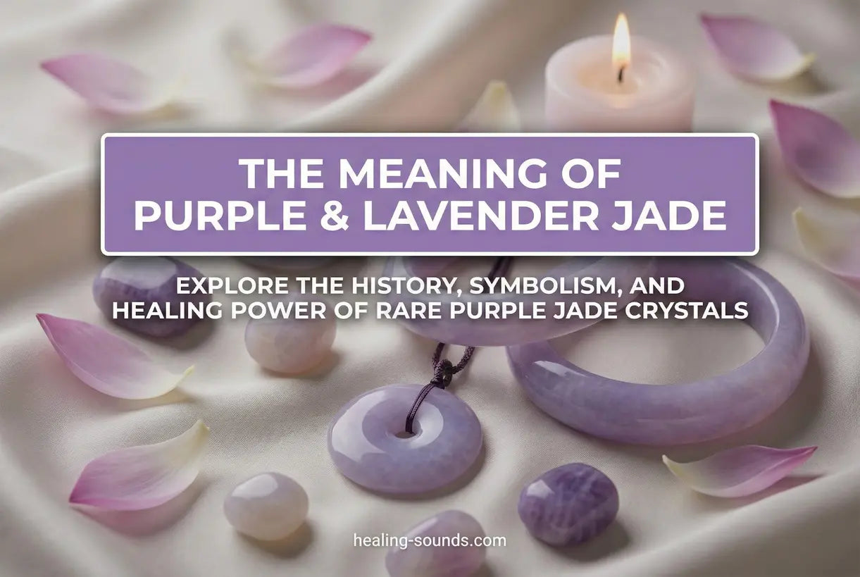 Purple Jade Meaning & Properties: The Spiritual Power of Lavender Jade