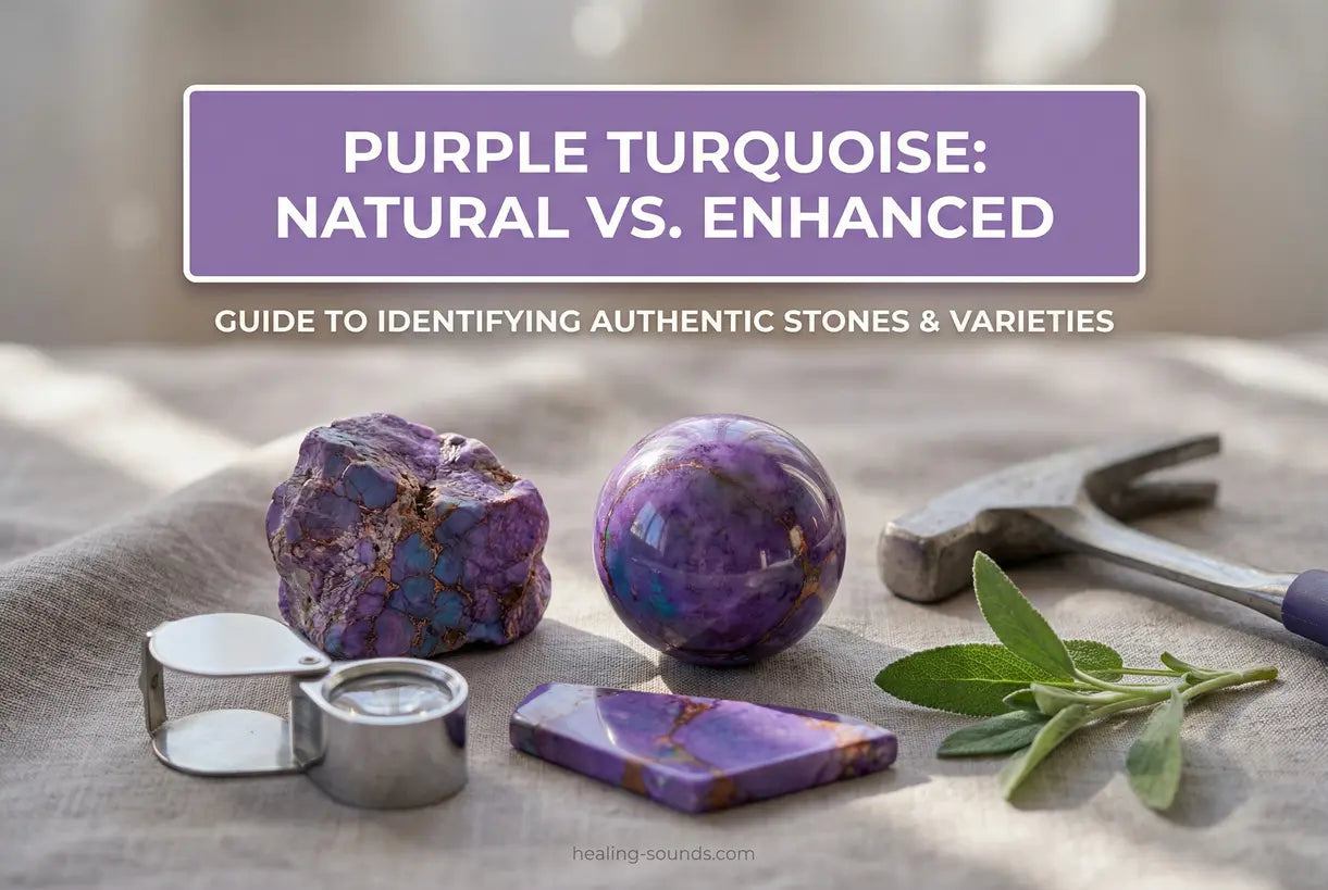 Purple Turquoise: Natural vs. Enhanced Stone Guide & Meanings