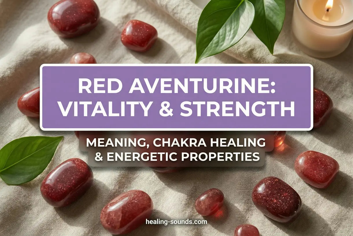 Red Aventurine Meaning, Healing & Strength Properties Guide
