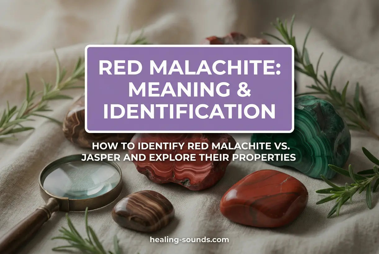 Red Malachite Meaning & Identification – Properties, Jasper Link