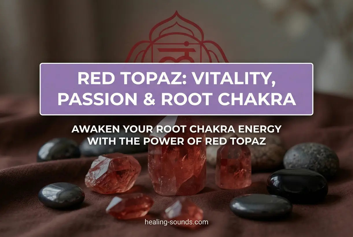 Red Topaz Meaning: Root Chakra, Vitality & Healing Properties