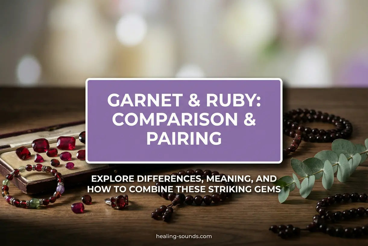 Ruby and Garnet: Key Differences, Meaning & Pairing Guide
