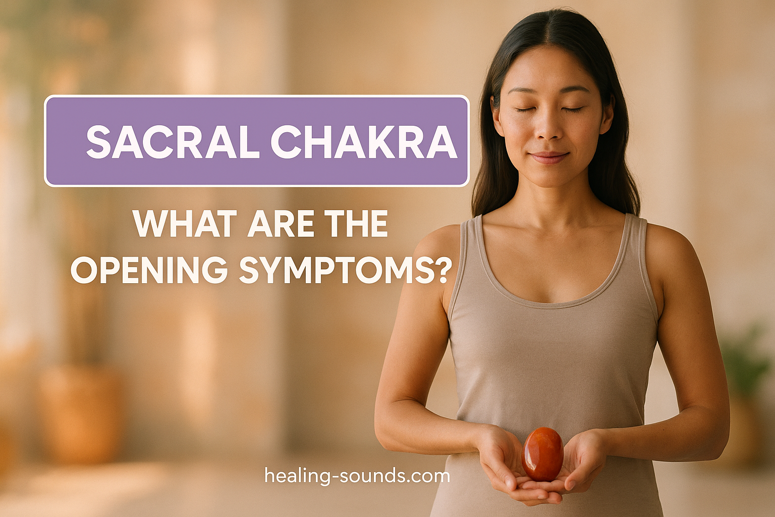 Sacral Chakra Opening Symptoms: Discover What to Expect