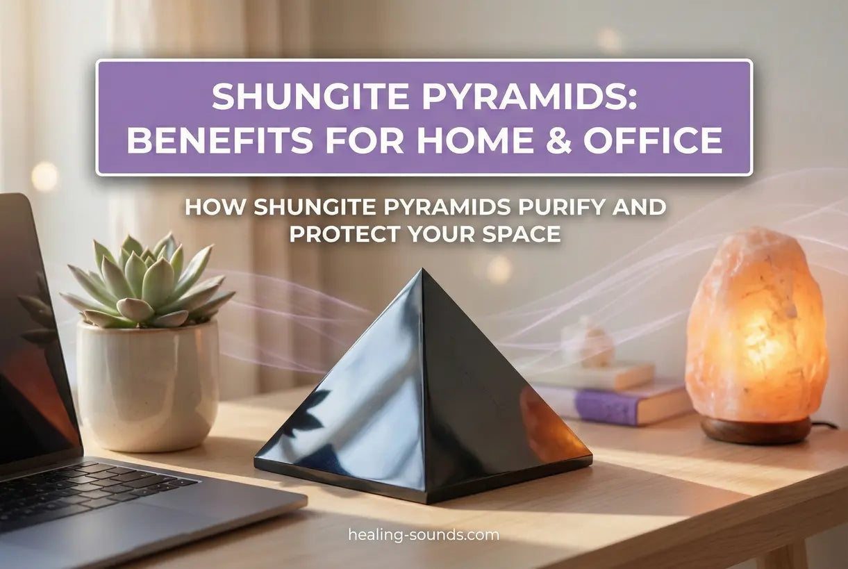 Shungite Pyramid Benefits: EMF Protection for Home & Office