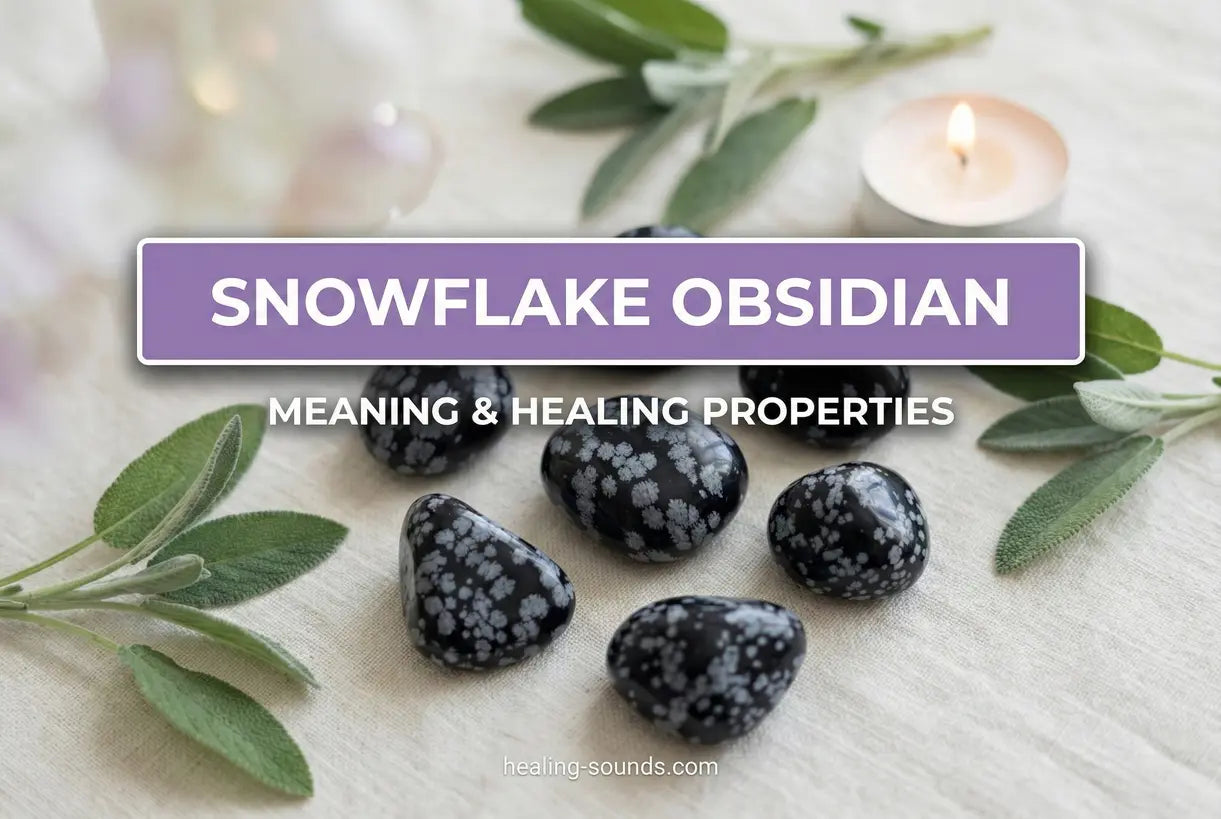 Snowflake Obsidian Meaning & Healing – Properties & Benefits Guide