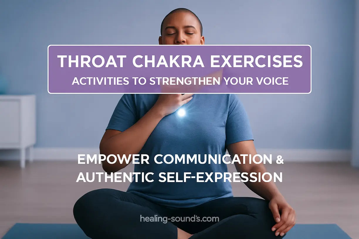 Throat Chakra Exercises: Strengthen Your Voice & Self-Expression
