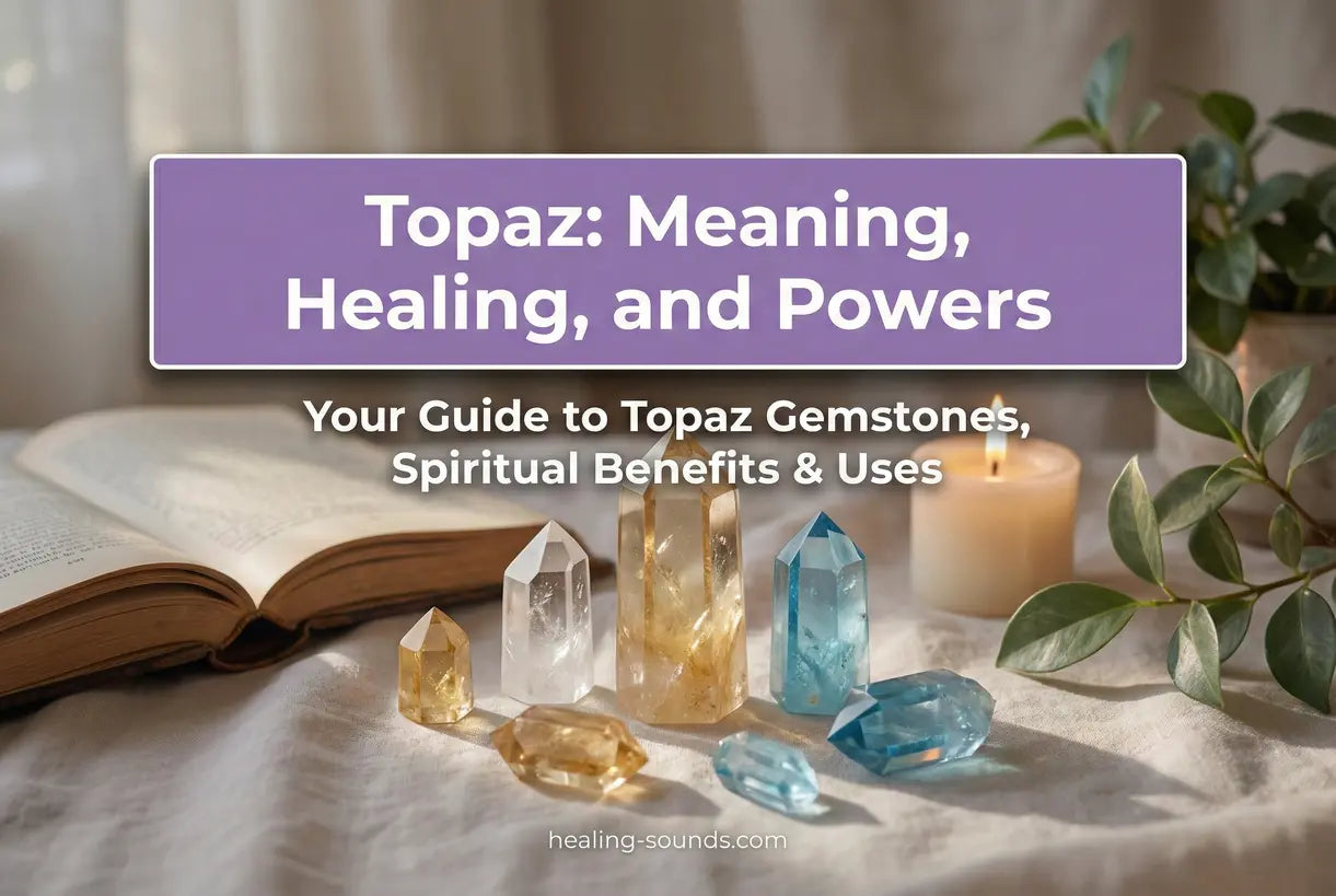 Topaz Meaning, Healing Properties & Benefits Guide