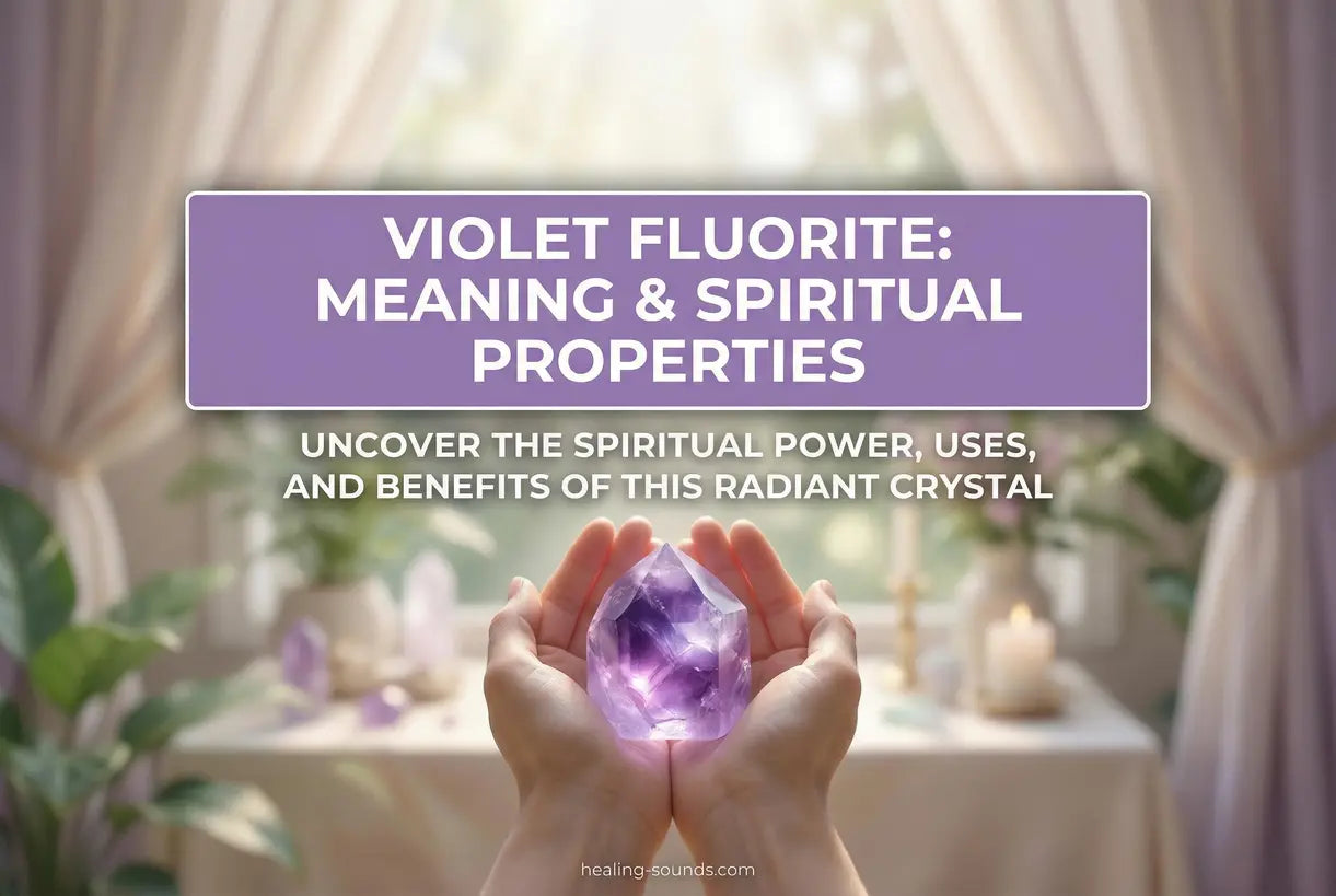 Violet Fluorite: Spiritual Meaning, Benefits & Properties