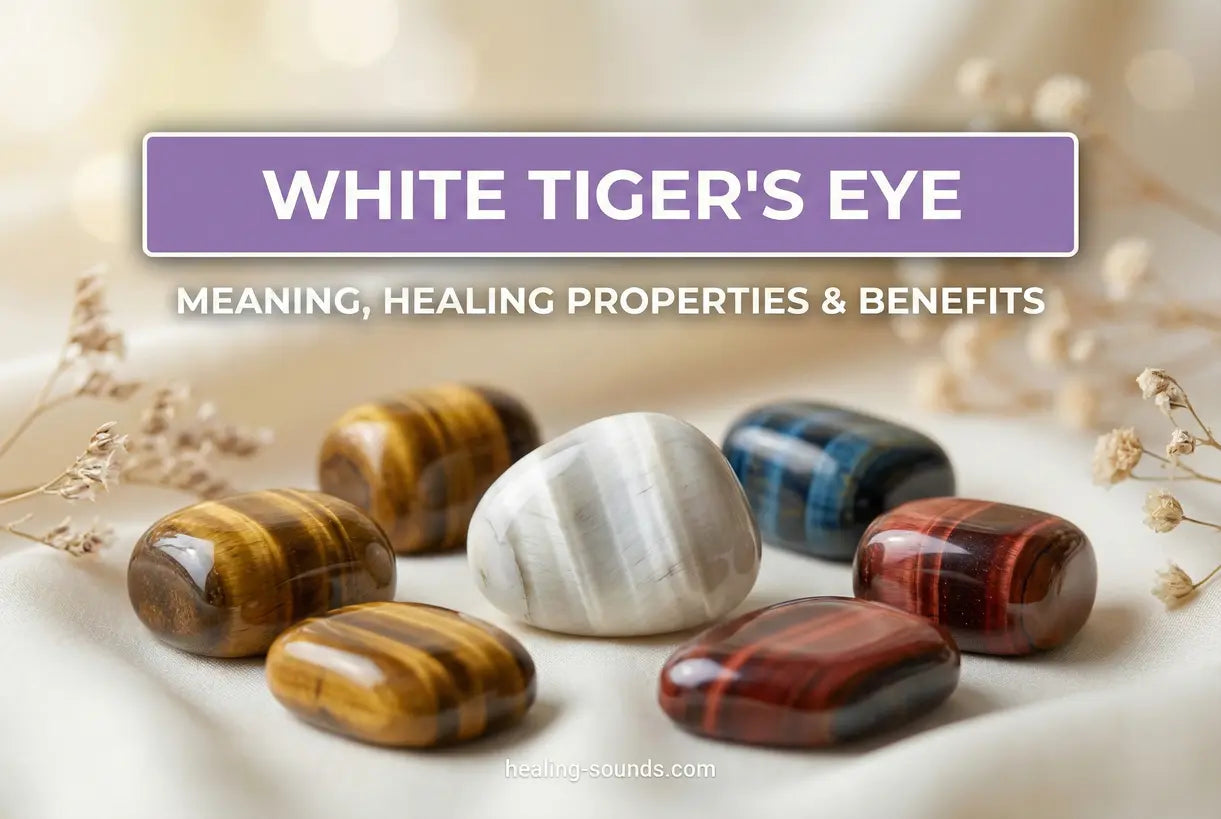 White Tiger's Eye Meaning & Properties - Healing Uses & Benefits