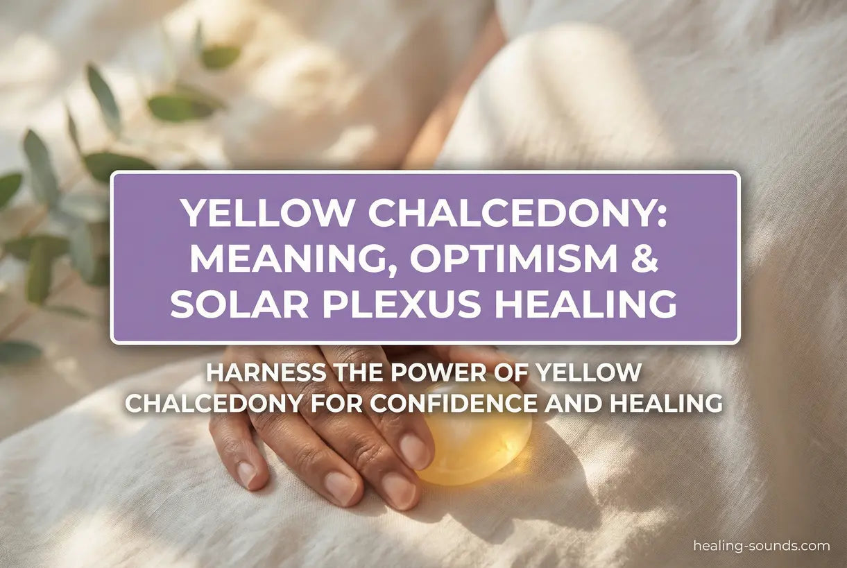Yellow Chalcedony Meaning & Healing – Optimism & Solar Plexus