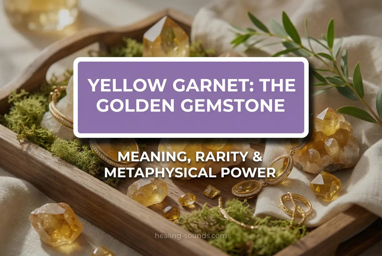 Yellow Garnet: Meaning, Rarity & Jewelry Benefits Guide